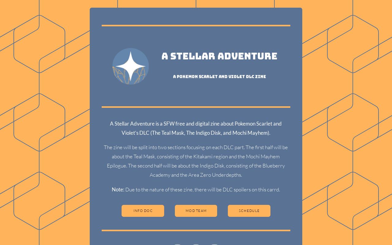 A Stellar Adventure Zine